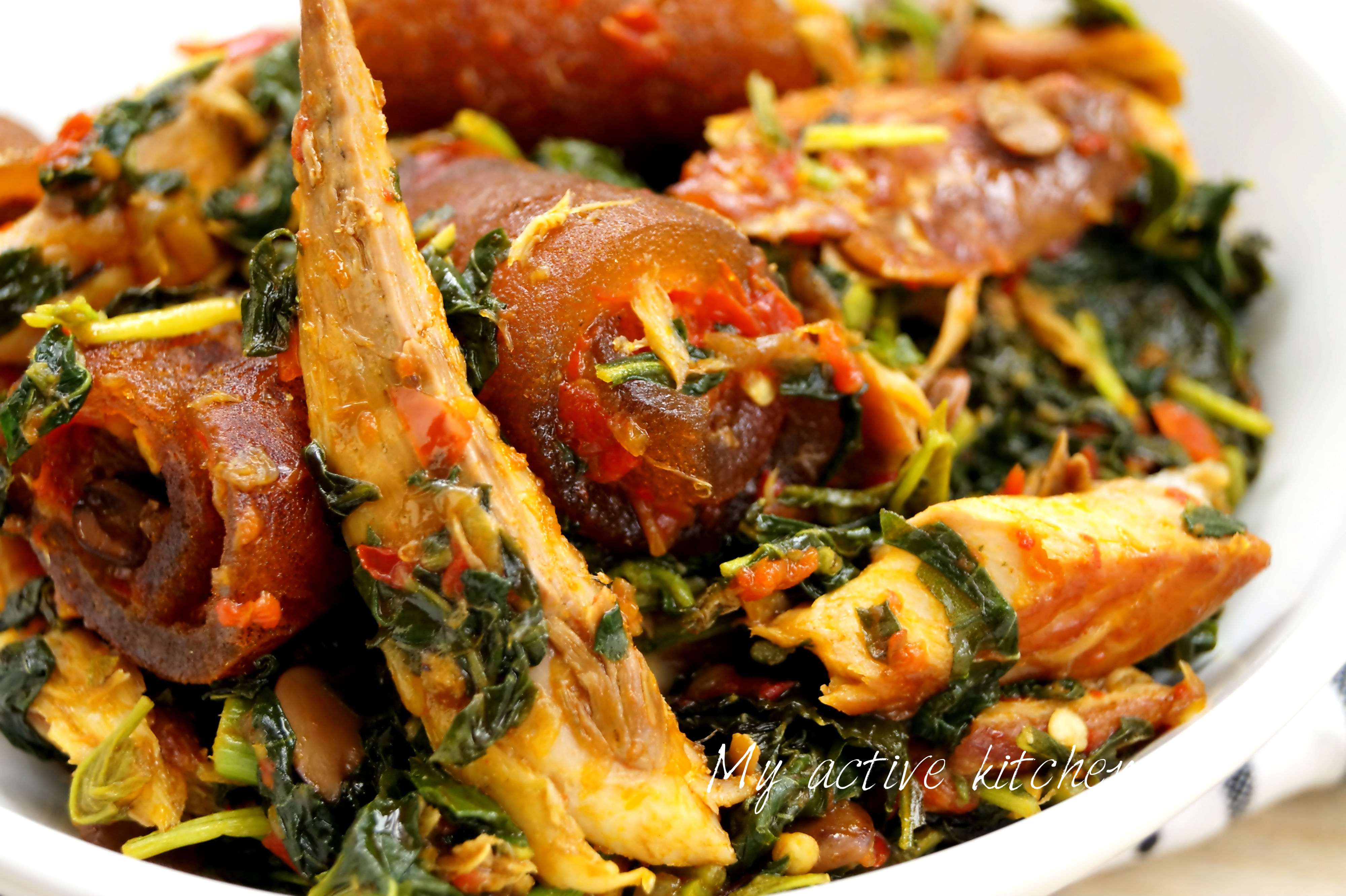 How to Make Efo Riro - My Active Kitchen